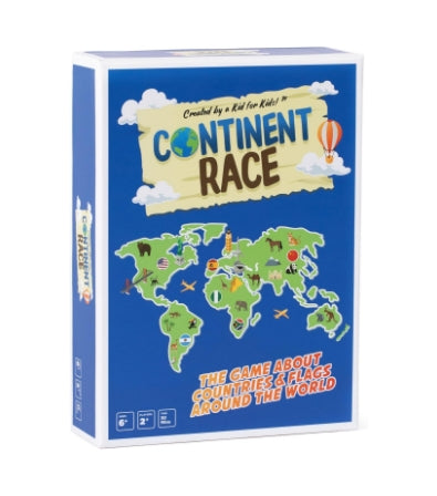 Continent Race Geography Board Game – Fort Sumpter